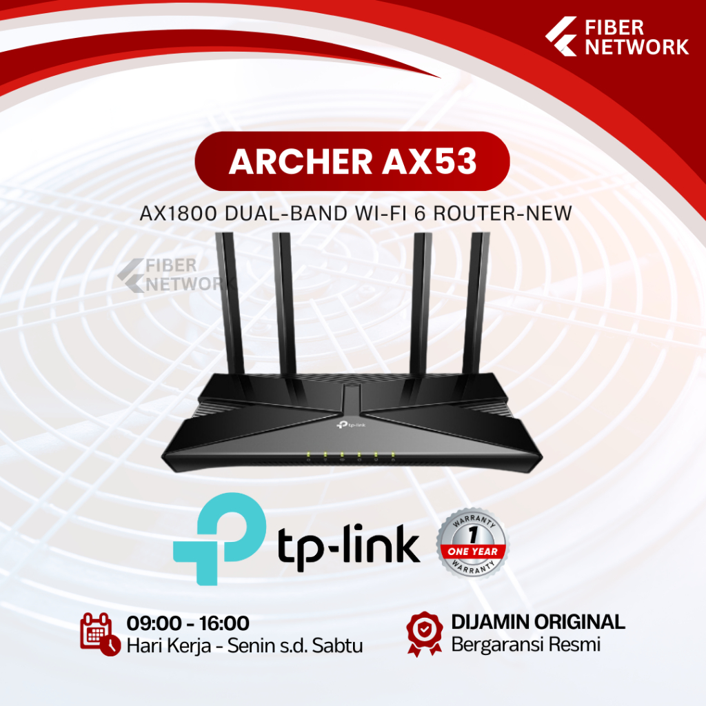 Jual TP-LINK Archer AX53 AX3000 Dual Band Gigabit Wireless WiFi 6 Router | Shopee Indonesia