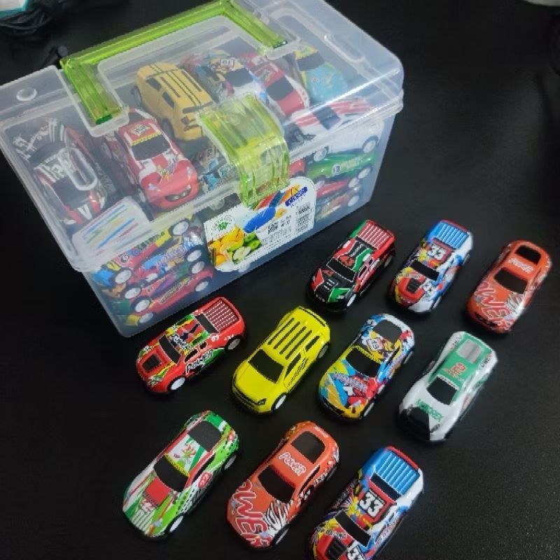 Jual NEW NEW (PAKET KADO PREMIUM 40 MOBIL+BOX) mobil mainan mini anak ...