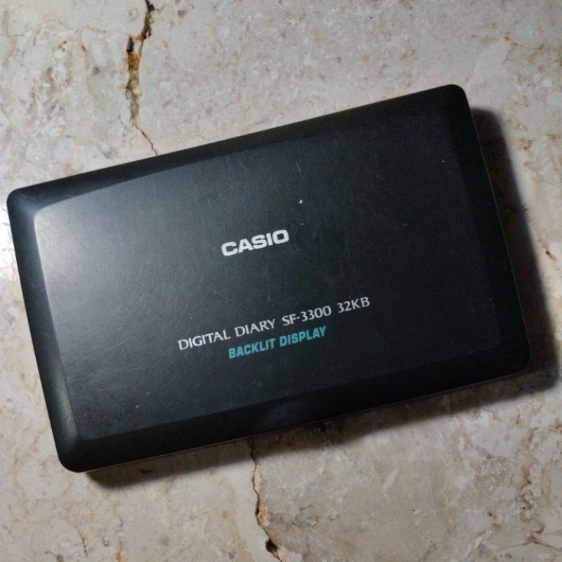Jual Casio Digital Diary Backlit Display SF-3300 32KB | Shopee Indonesia