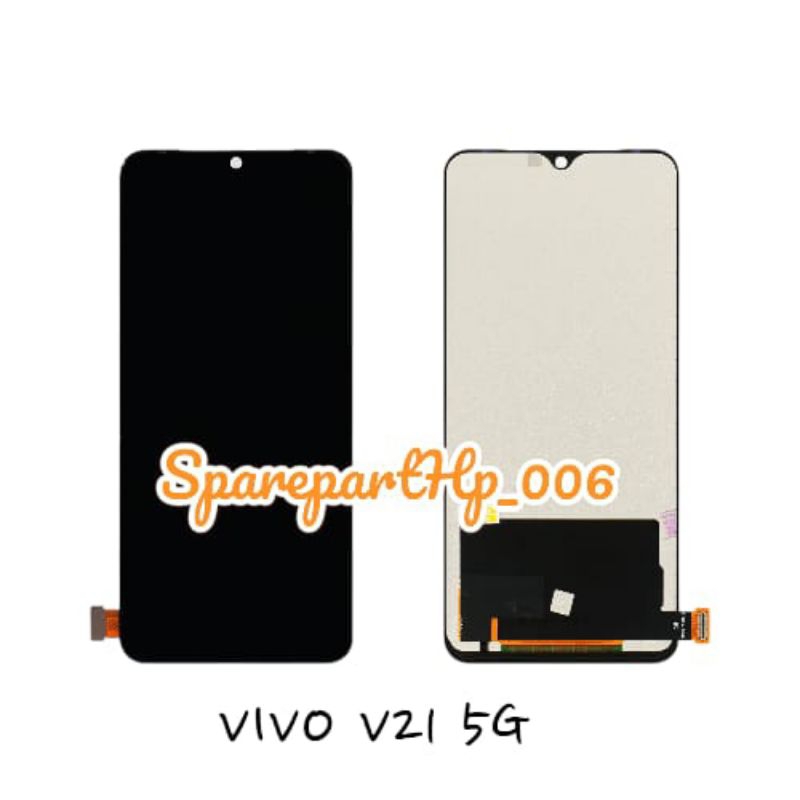 Jual LCD TOUCHSCREEN VIVO V21 5G V2050 FULLSET BLACK ORIGINAL | Shopee Indonesia