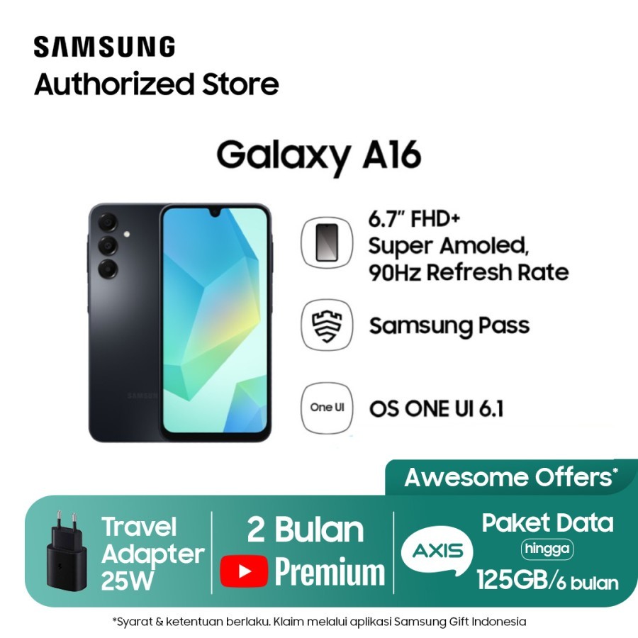 Jual Samsung Galaxy A16 LTE 8/128 | 8/256GB Garansi Resmi | Shopee ...