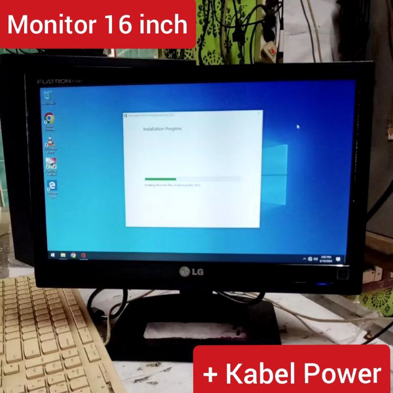 Jual LCD Monitor 16 Inch - Monitor Komputer 16 inch Merk Campur ...