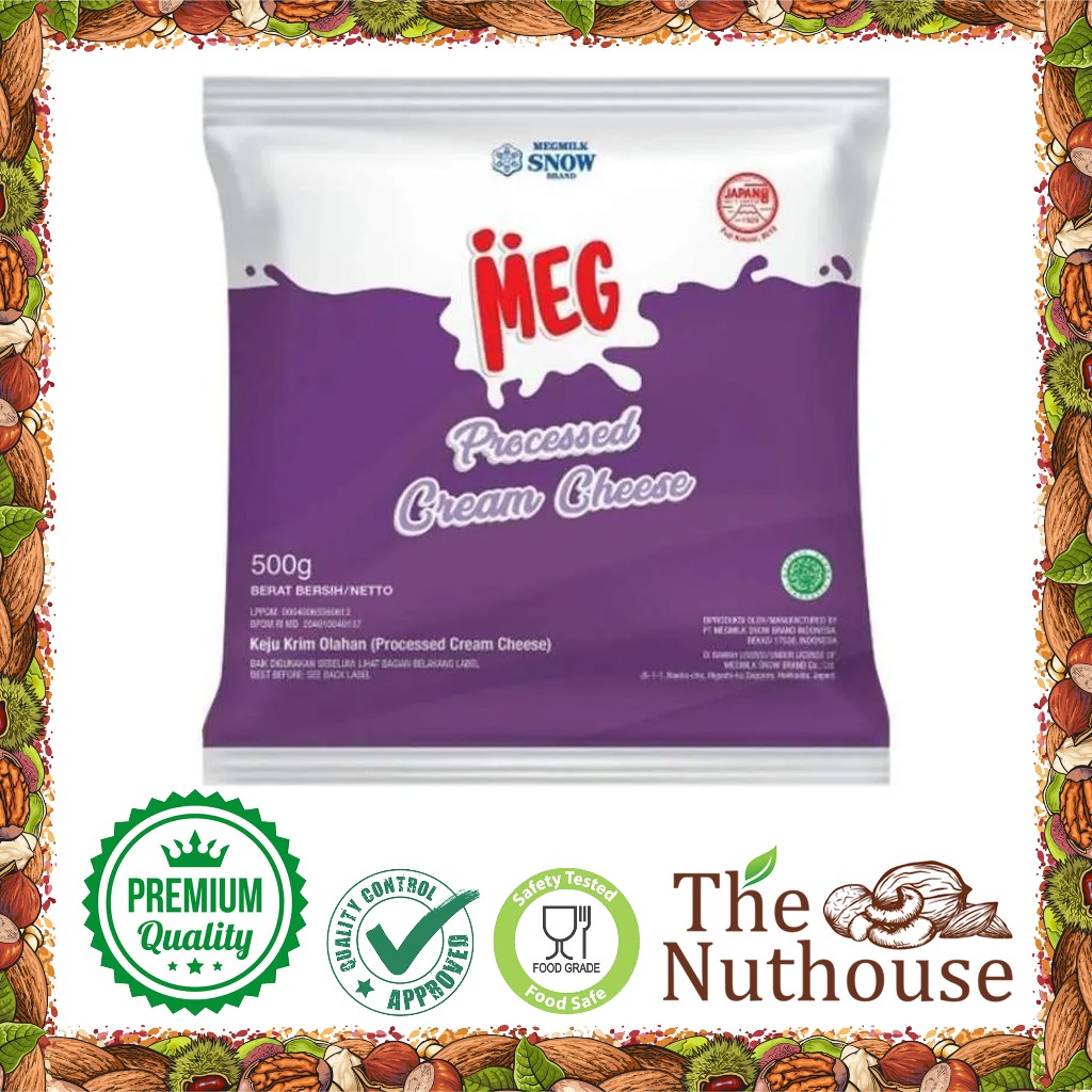 Jual MEG Processed Cream Cheese 500gr [HALAL] | Shopee Indonesia