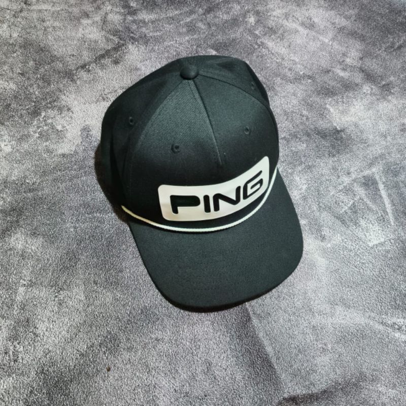 Jual Rope hat ping golf logo black | Shopee Indonesia