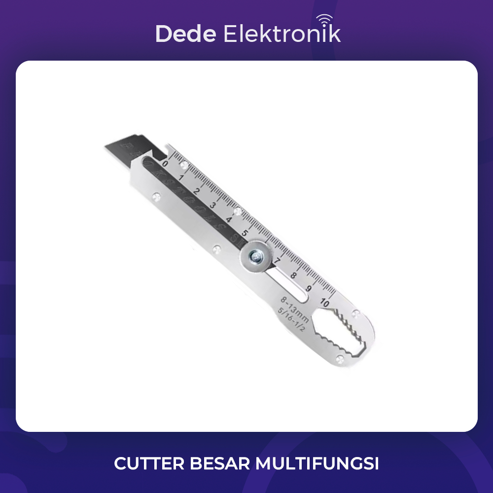 Jual Pisau Cutter Besar Stainless Tajam Kater Multifungsi Serbaguna ...