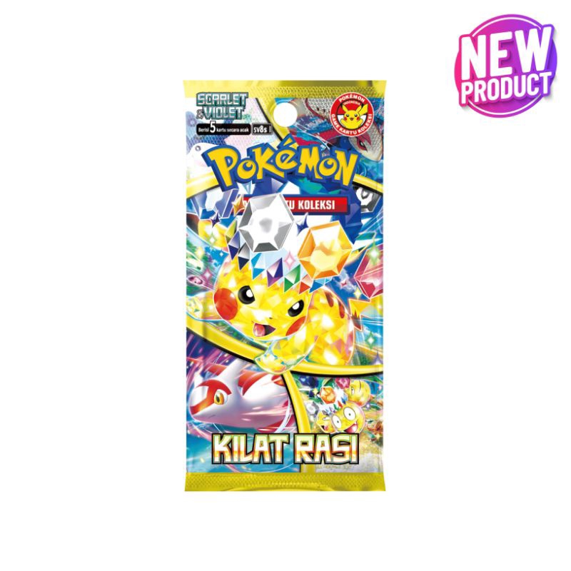 Jual Kartu Pokemon Kilat Rasi Booster pack Bahasa indonesia | Shopee Indonesia