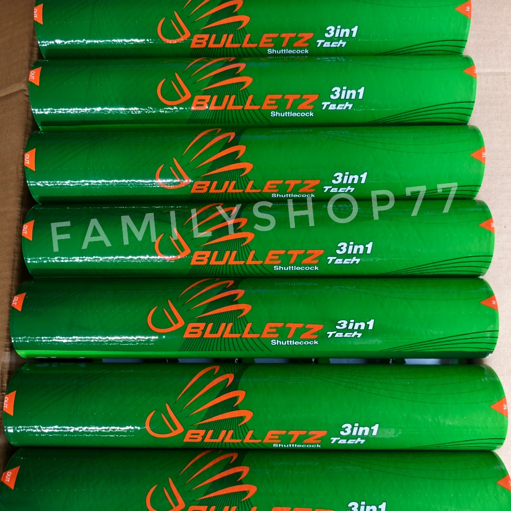 Jual Bulletz Shuttlecock 3 in 1 Shuttlecock Badminton 3 in 1 Super ...