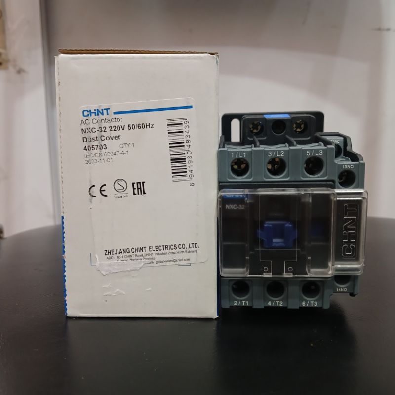 Jual AC CONTACTOR CHINT NXC-32 220V 50/60HZ 50A | Shopee Indonesia
