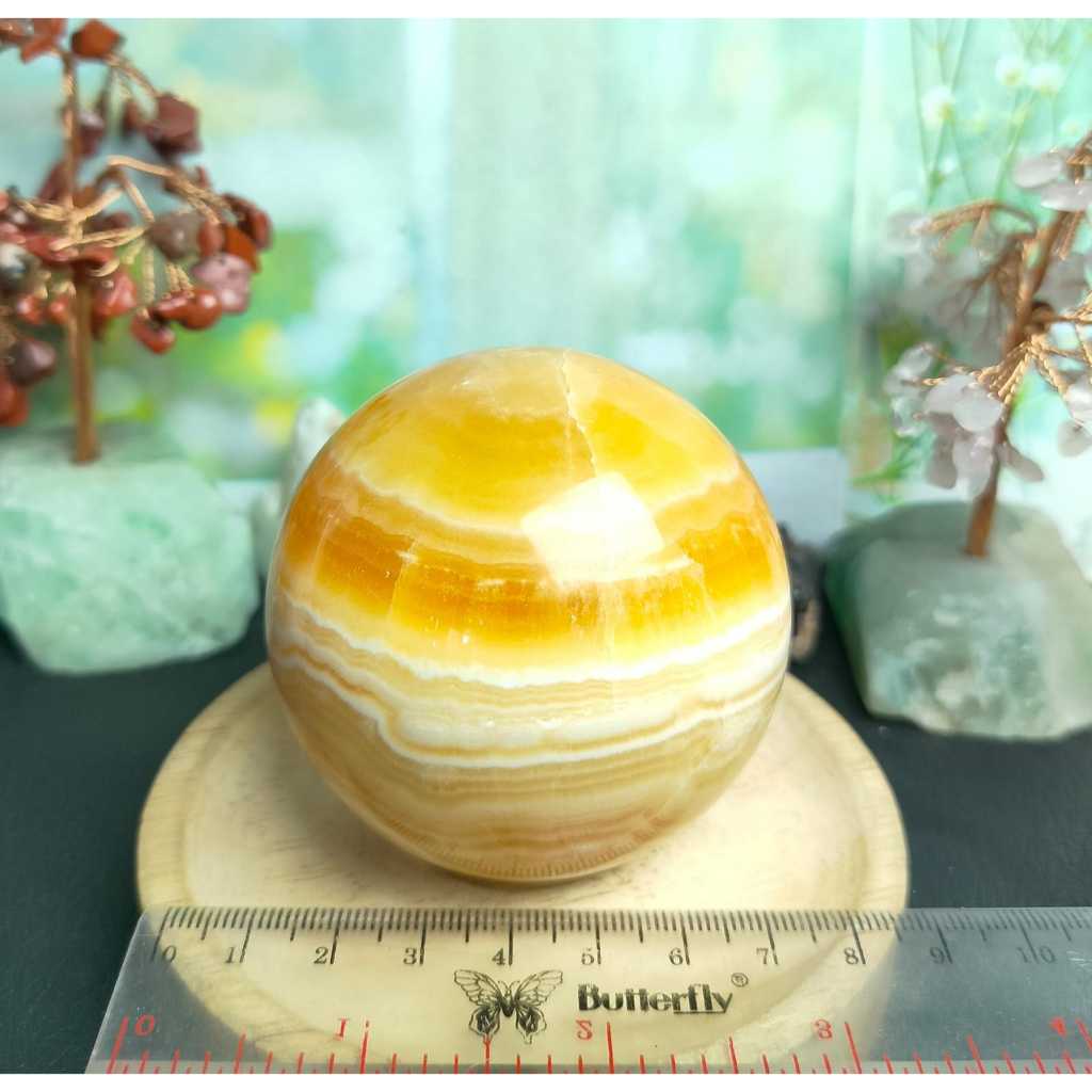 Jual Batu Natural Yellow Calcite Sphere (5) | Shopee Indonesia
