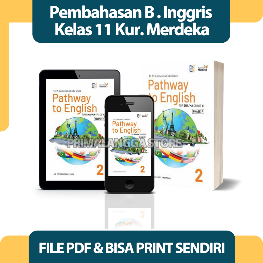 Jual Kunci English Pathway Kelas 11 SMA Kurikulum Merdeka Penerbit Erlangga | Shopee Indonesia
