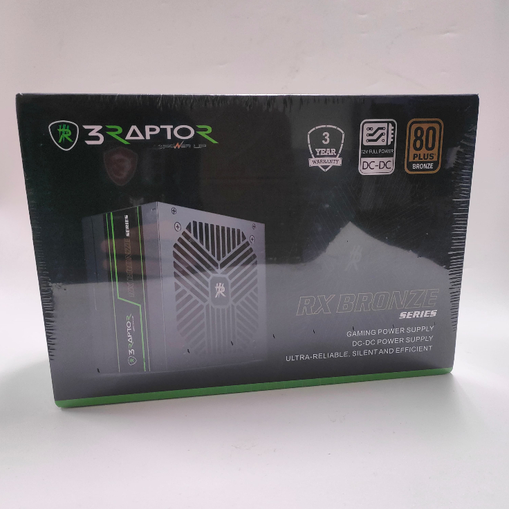 Jual Raptor RX Bronze Series Gaming Power Supply ATX-700W 80+ Bronze ...