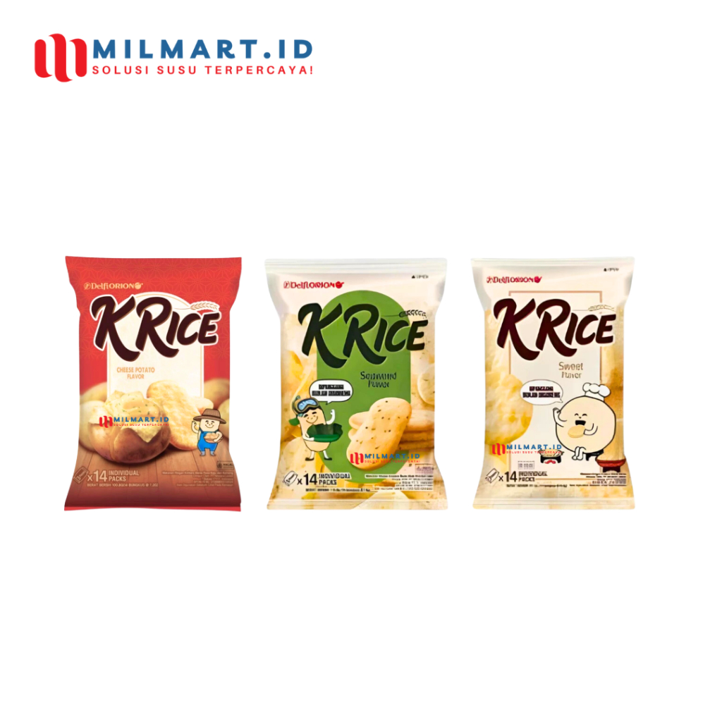 Jual DELFI ORION KRICE CHEESE POTATO K RICE SEAWEED/SWEET CRACKERS ...
