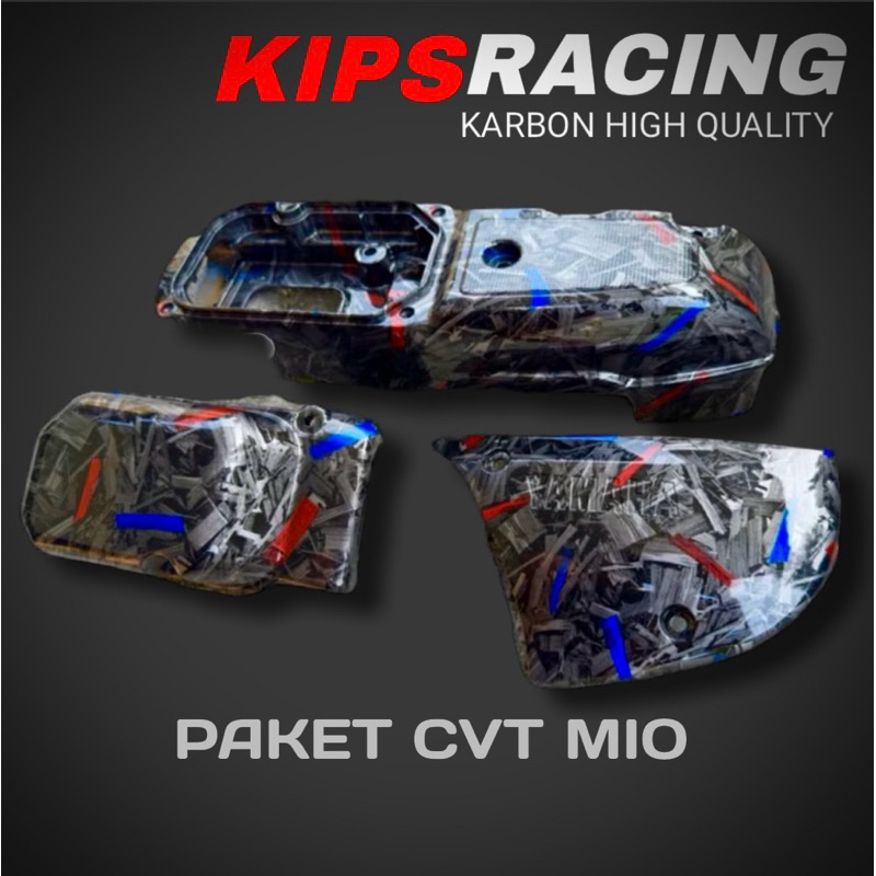 Jual CVT MIO SPORTY CARBON FORGED 1 SET CVT MIO SMILE CARBON FORGED ...