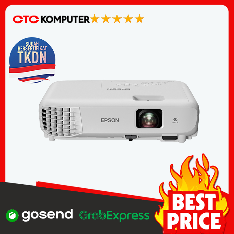 Jual Epson EB-X600 XGA 3LCD TKDN Certified Projector | Shopee Indonesia