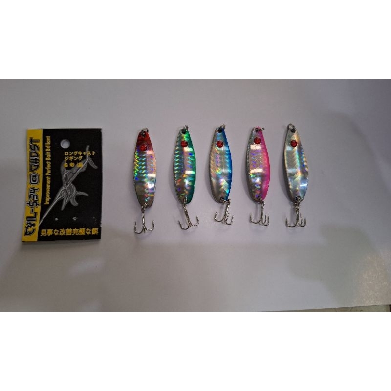 Jual SPOON 10 GRAM + TREBLE HOOK KENZI UMPAN PANCING BABY GT | Shopee ...