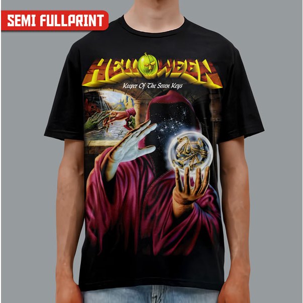 Jual BAJU HELLOWEEN | KAOS BAND BOOTLEG HARD ROCK METAL UNISEX | KEEPER ...