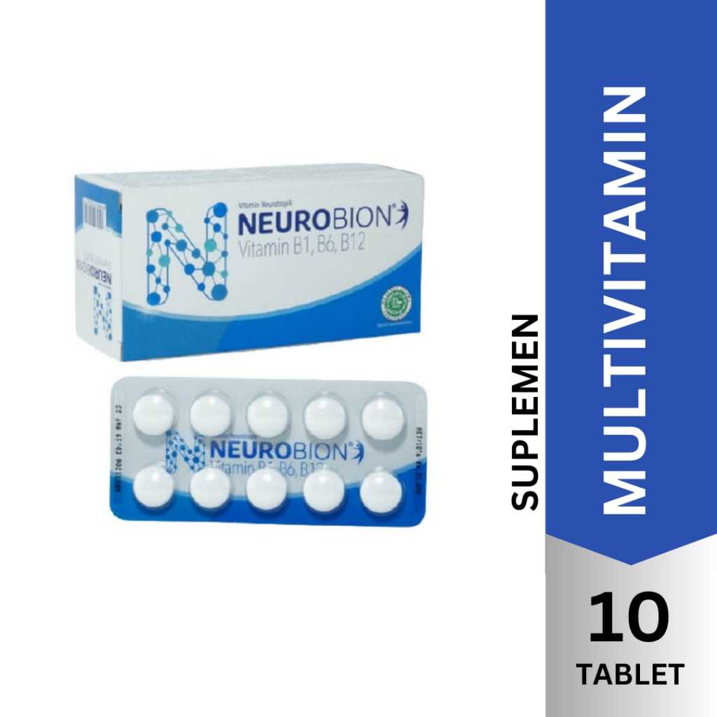 Jual NEUROBION - 1 Strip 10 Tablet - Suplemen Multivitamin - VITAMIN ...