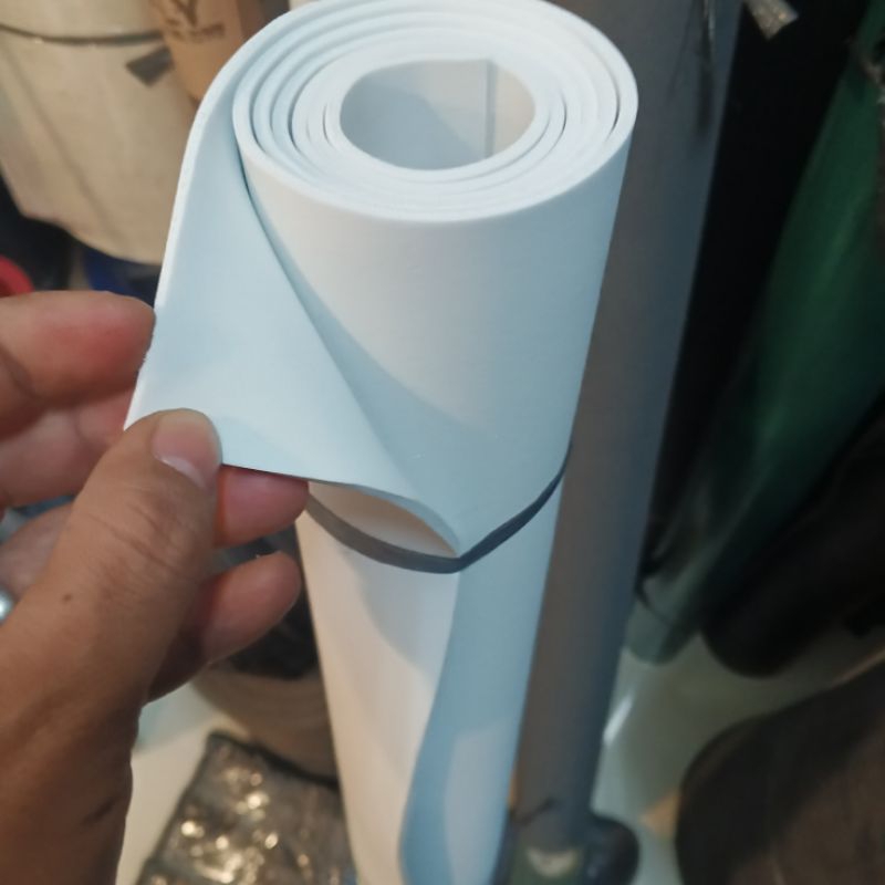 Jual Sponge busa ati/Karpet spon eva putih tebel 3mm x 120cm x 210cm ...