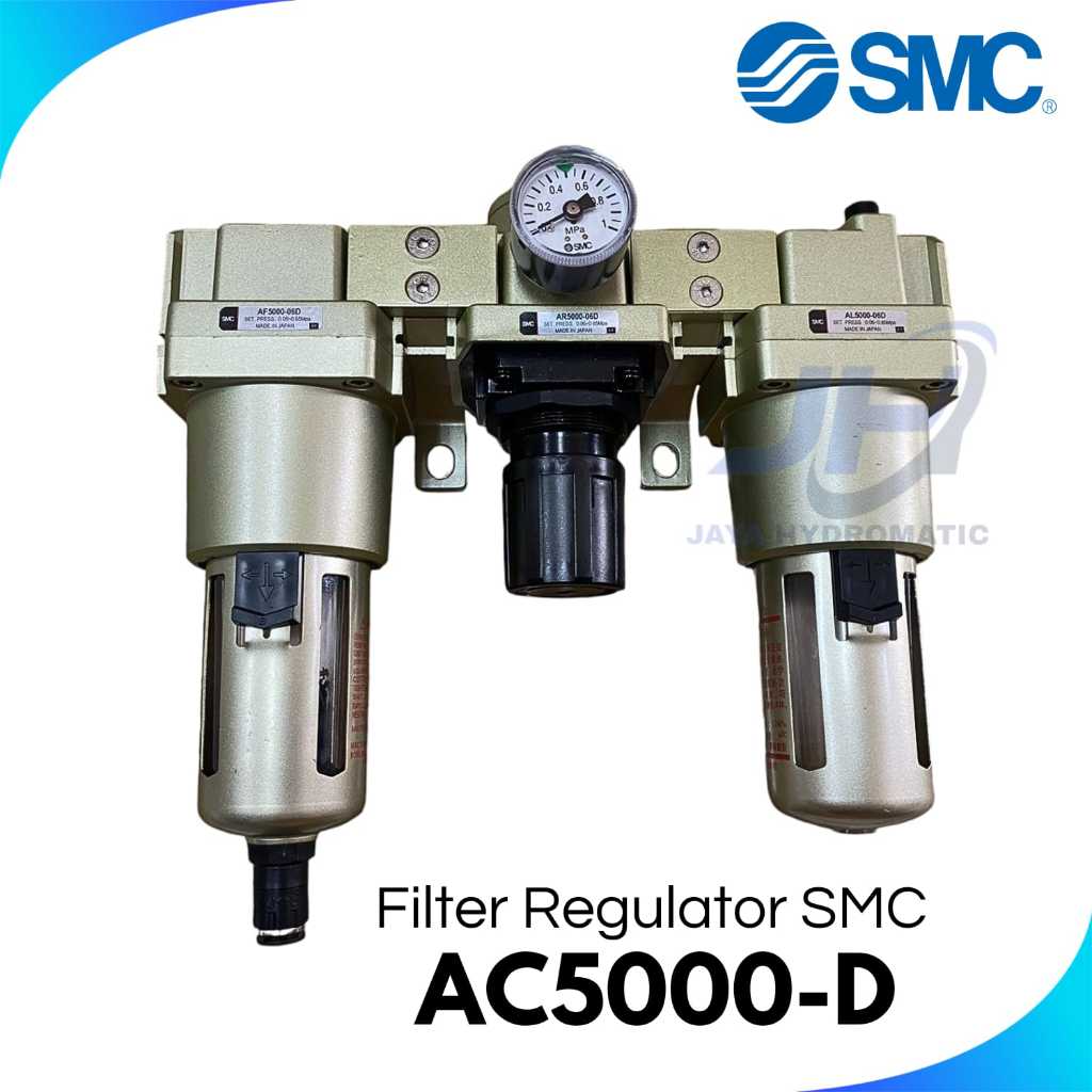 Jual AC5000-10D Air Unit Filter Regulator Lubricator Pneumatic | Shopee ...