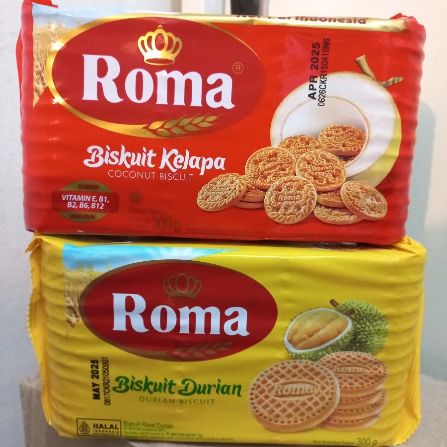 Jual ROMA BISKUIT KELAPA 300GR | Shopee Indonesia