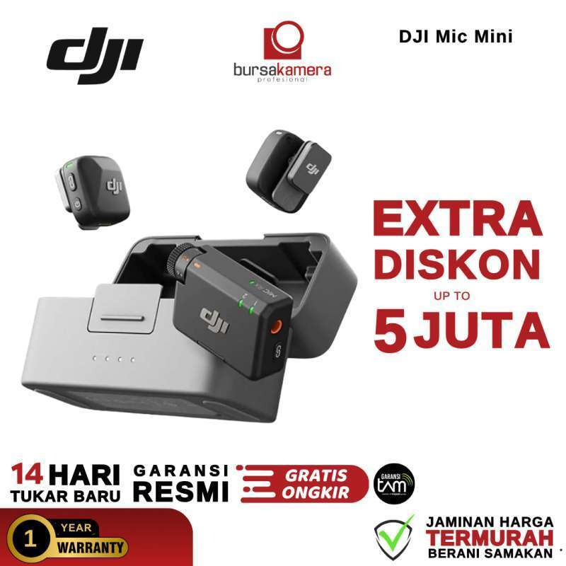 Jual SWK0 DJI Mic Mini Wireless Microphone System for Camera ...