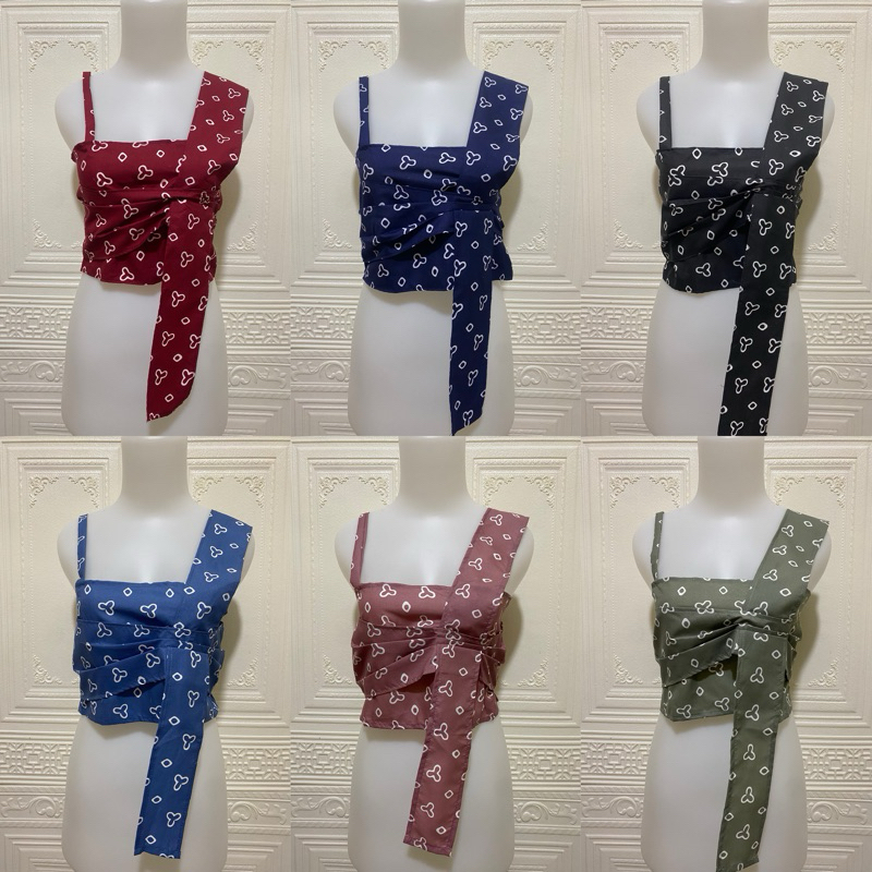 Jual Kemben batik / tanktop batik jumputan / outer batik kekinian ...