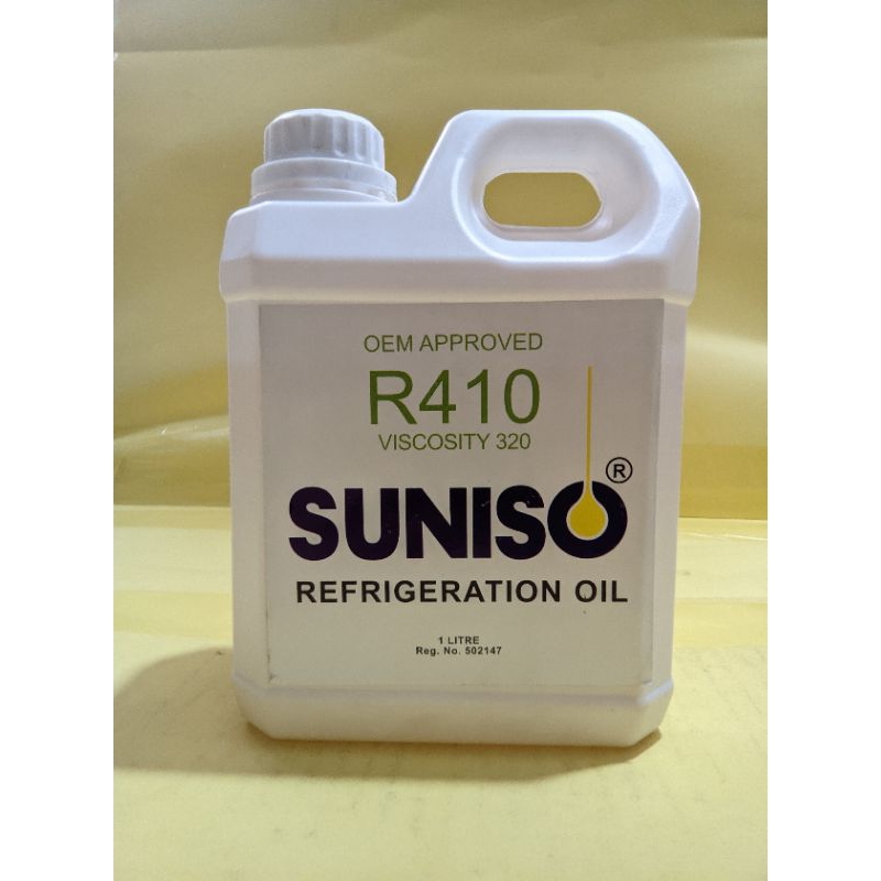 Jual OLI KOMPRESOR AC R410 | REFRIGERATION OLI SUNISO ukuran 1 liter ...