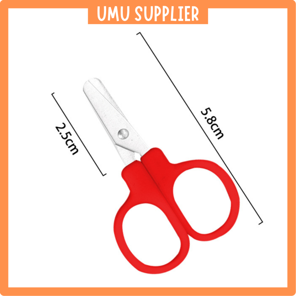 Jual (UMU SUPPLIER) SANJI GUNTING KECIL BERWARNA MERAH, PERLENGKAPAN ...