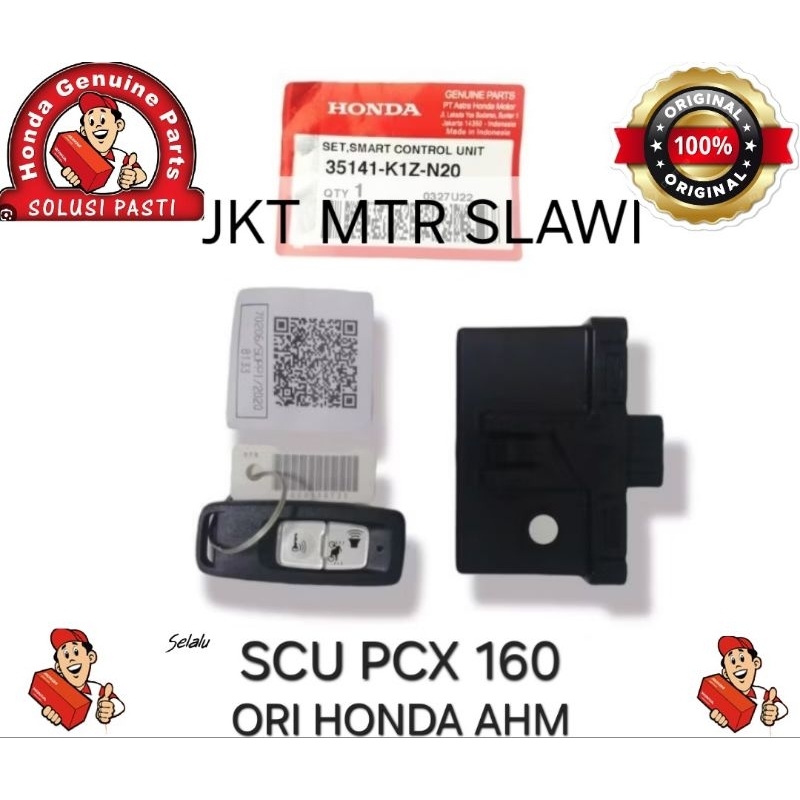 Jual 35141 K1Z N20 set smart control unit SCU pcx 160 ori honda ahm ...
