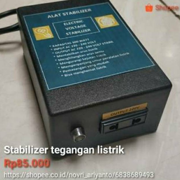 Jual Terbaik Stabilizer tegangan listrik | Shopee Indonesia