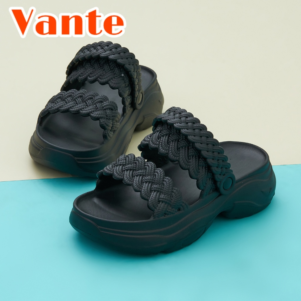Jual Vante 2025 Sandal Wanita Model Terbaru Gaya Korea Dengan Sol Karet ...