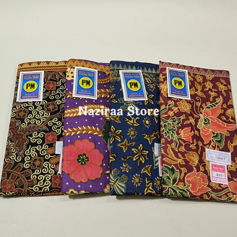 Jual Kain Batik PM Pulau Mas, Kain Panjang Batik Cap Cent Samping Kebat Tapih Jarik | Shopee ...