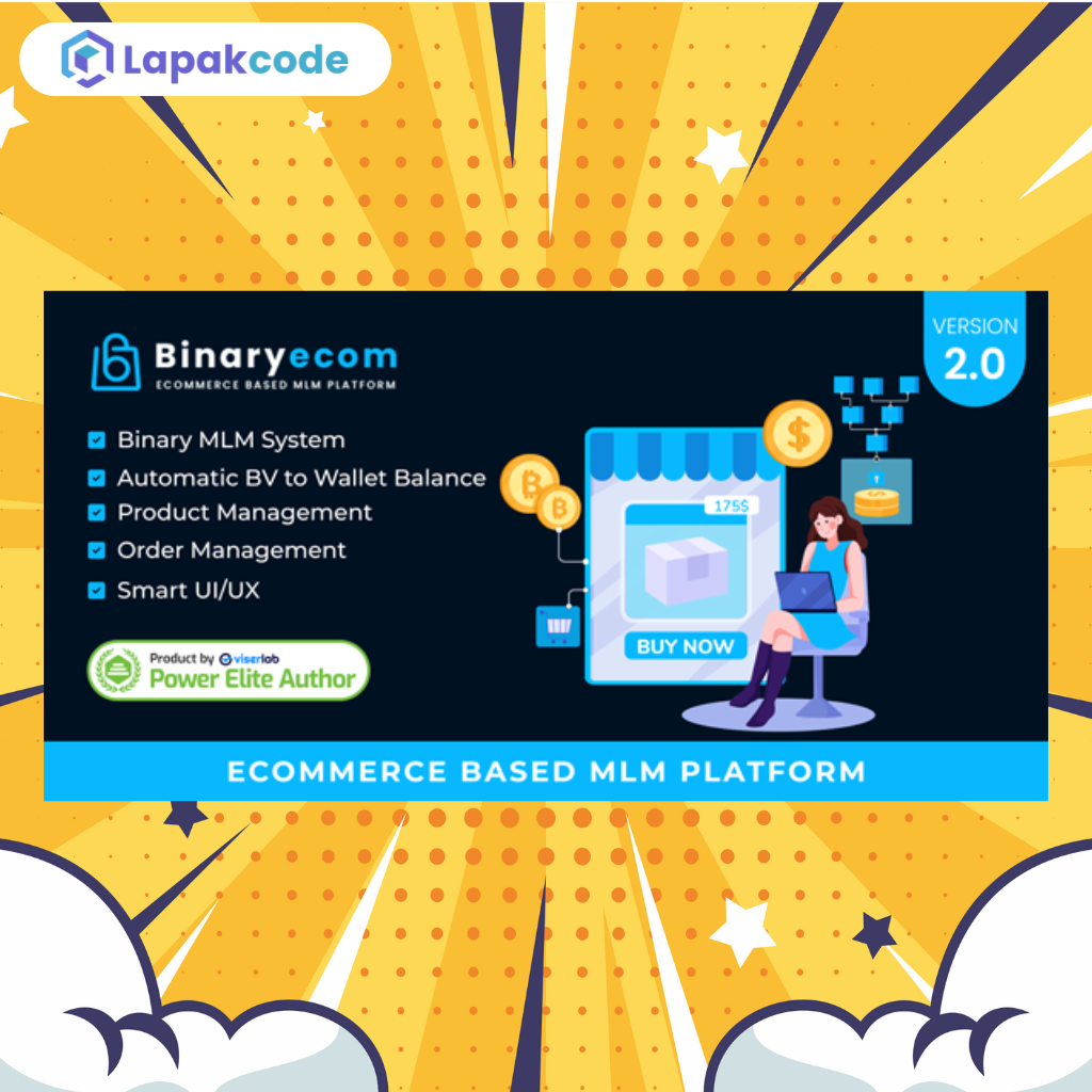 Jual Source Code Script Ecommerce Based MLM Platform BinaryEcom Version 2.0 Termurah se Shopee ...
