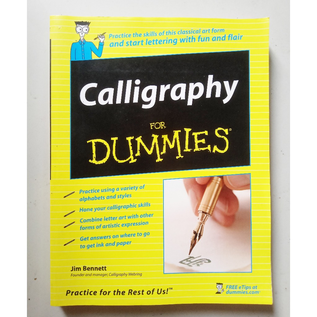 Jual Buku Calligraphy for Dummies - Jim Bennett | Shopee Indonesia
