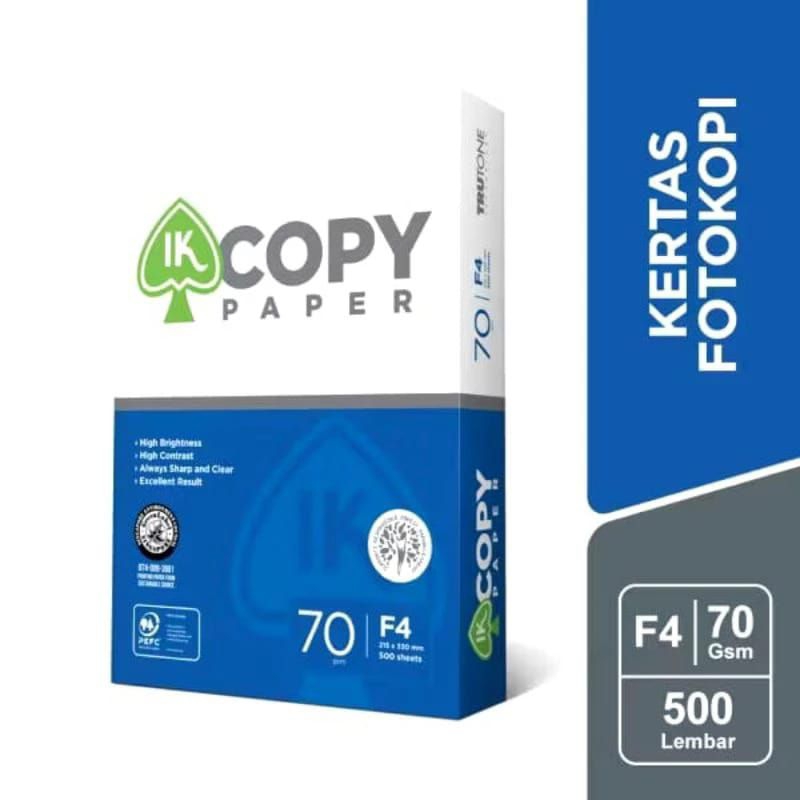 Jual Kertas HVS Folio F4 70 Gram Copy Paper 1 RIM ( Instan / Sameday ...
