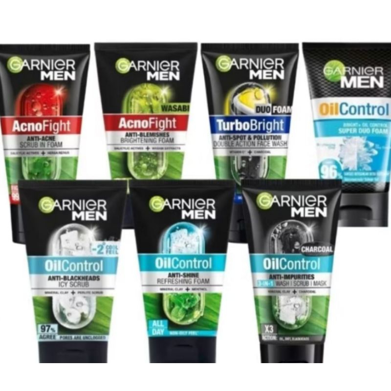 Jual Garnier man facial foam 100ml | Shopee Indonesia