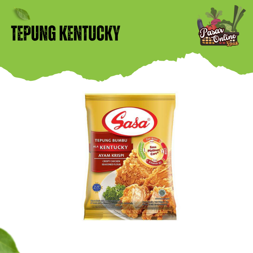 Jual TEPUNG SASA KENTUCKY / KENTAKI AYAM - 850g | Shopee Indonesia