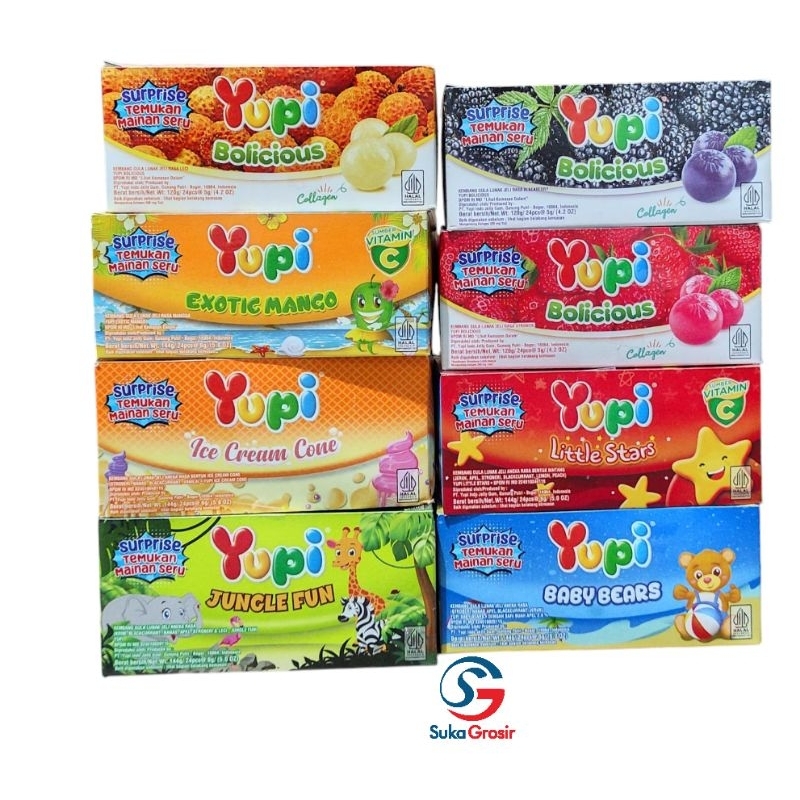 Jual yupi box 500an all varian | Shopee Indonesia