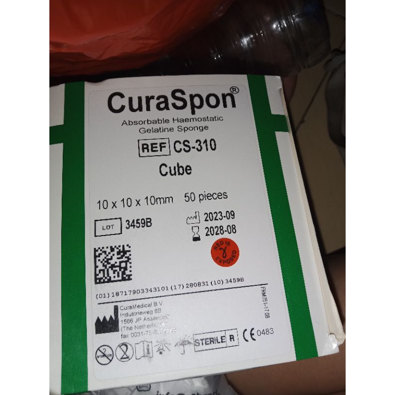 Jual dental curaspon steril 10x10x10 exp 2029 isi50 pcs | Shopee Indonesia