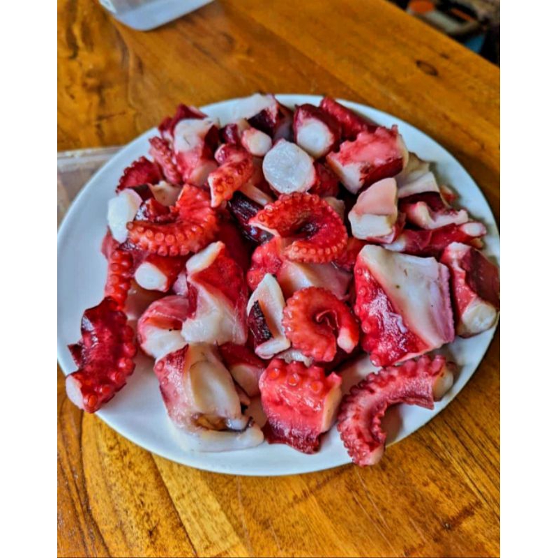 Jual GURITA MERAH SUPER PREMIUM TERMURAH /GURITA POTONG / GURITA CUT ...