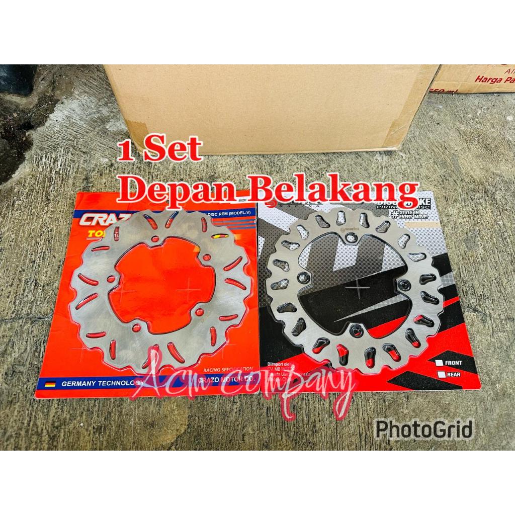 Jual Disc piringan cakram set PCX160 / PCX 160 Pnp depan belakang UK ...