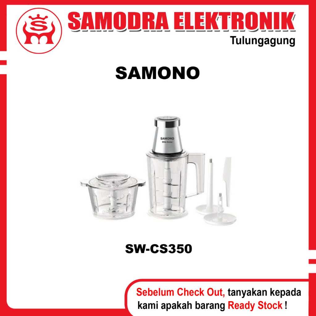 Jual Chopper SAMONO SW-CS350 | Food Chopper 2.0 Liter Samono | Shopee ...
