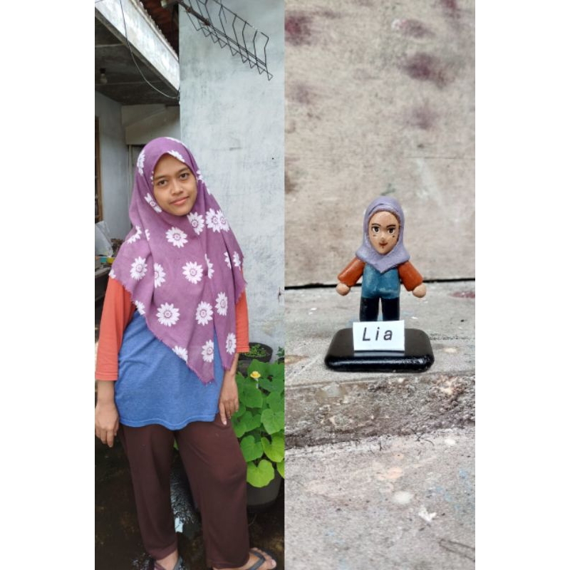 Jual custom statue miniatur action figure own character design # desain ...