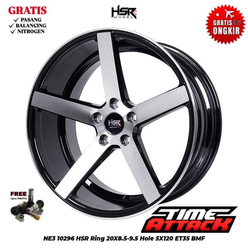 Jual Velg Racing Palang Lima Untuk Mobil BMW Merk HSR Wheel Tipe NE3 R20 | Shopee Indonesia