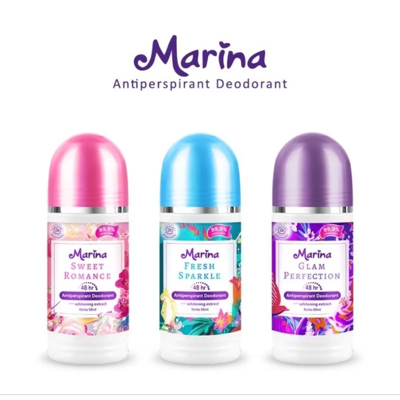 Jual Marina Deodorant Roll On 50 ml | Shopee Indonesia