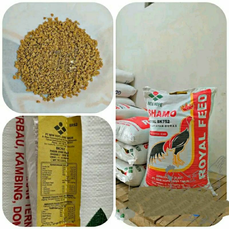 Jual Pakan Ayam Shamo New Hope Pur Ayam Buras 1 kg | Shopee Indonesia