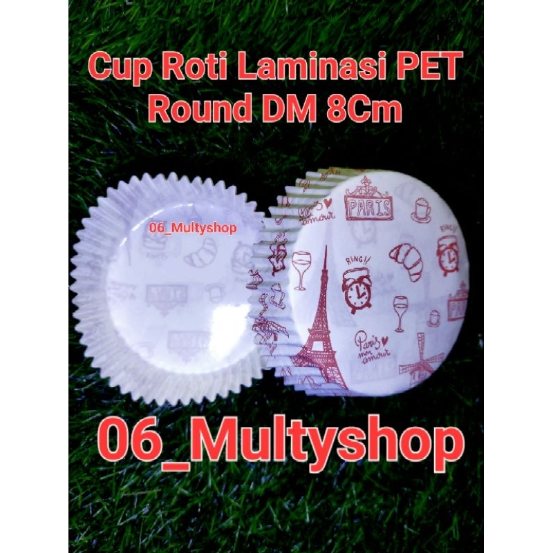 Jual Cup Roti Laminasi Bulat DM 8Cm Motif PARIS isi 200pcs | Shopee ...