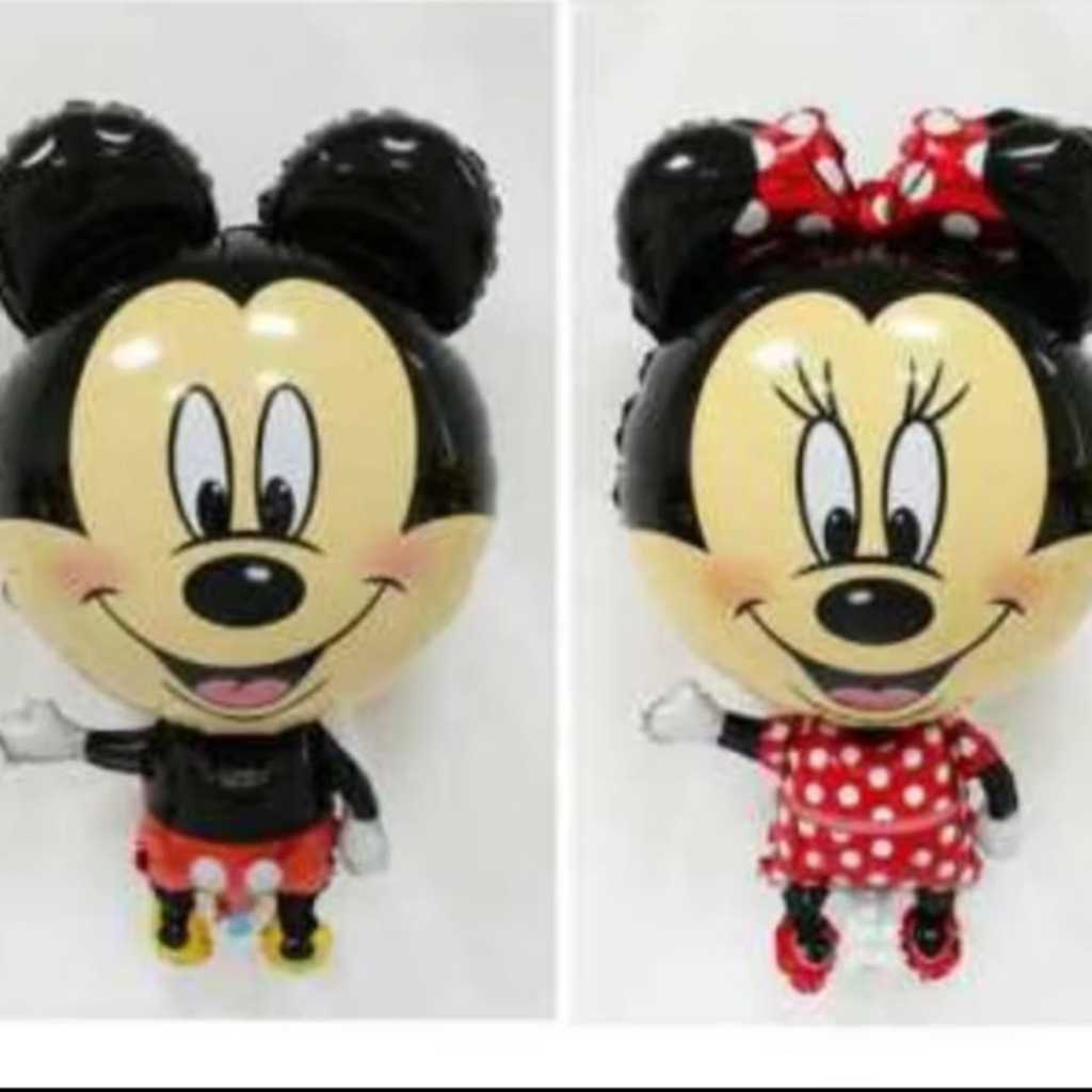 Jual Balon Mickey Minnie full body ukuran sedang | Shopee Indonesia