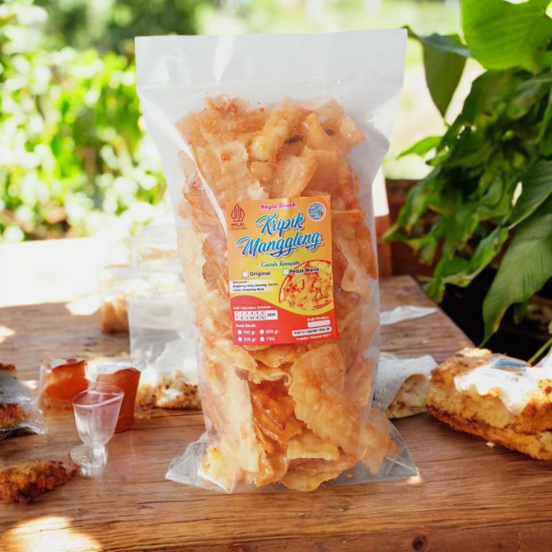 Jual Kripik Manggleng 100g | Keripik Singkong | Khas Kebumen | Pedas ...