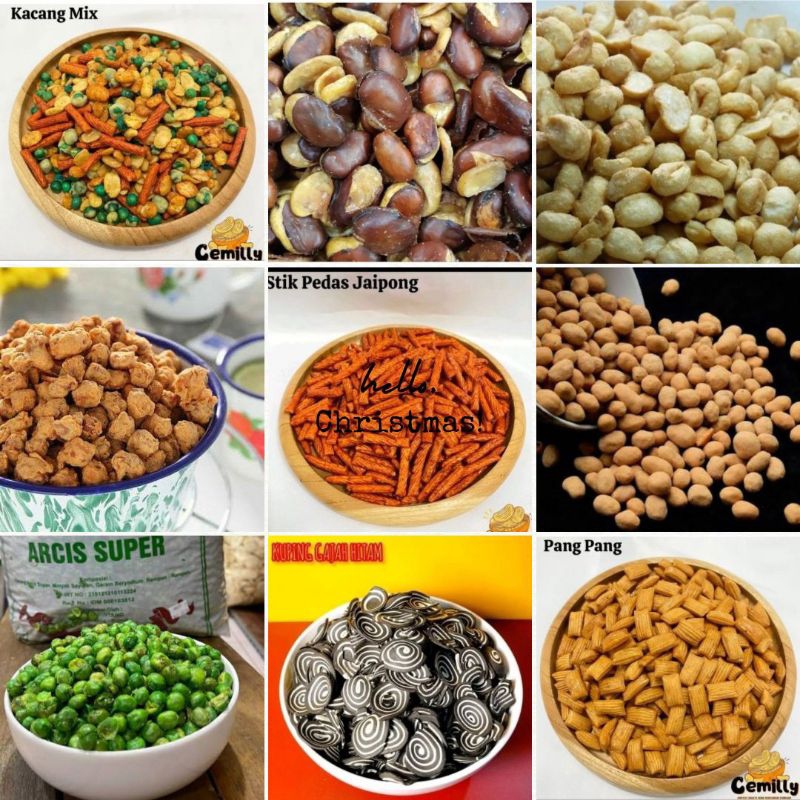 Jual [1KG][1/2KG] ANEKA KACANG KACANGAN /KUE LEBARAN/KUE TAHUN BARU ...